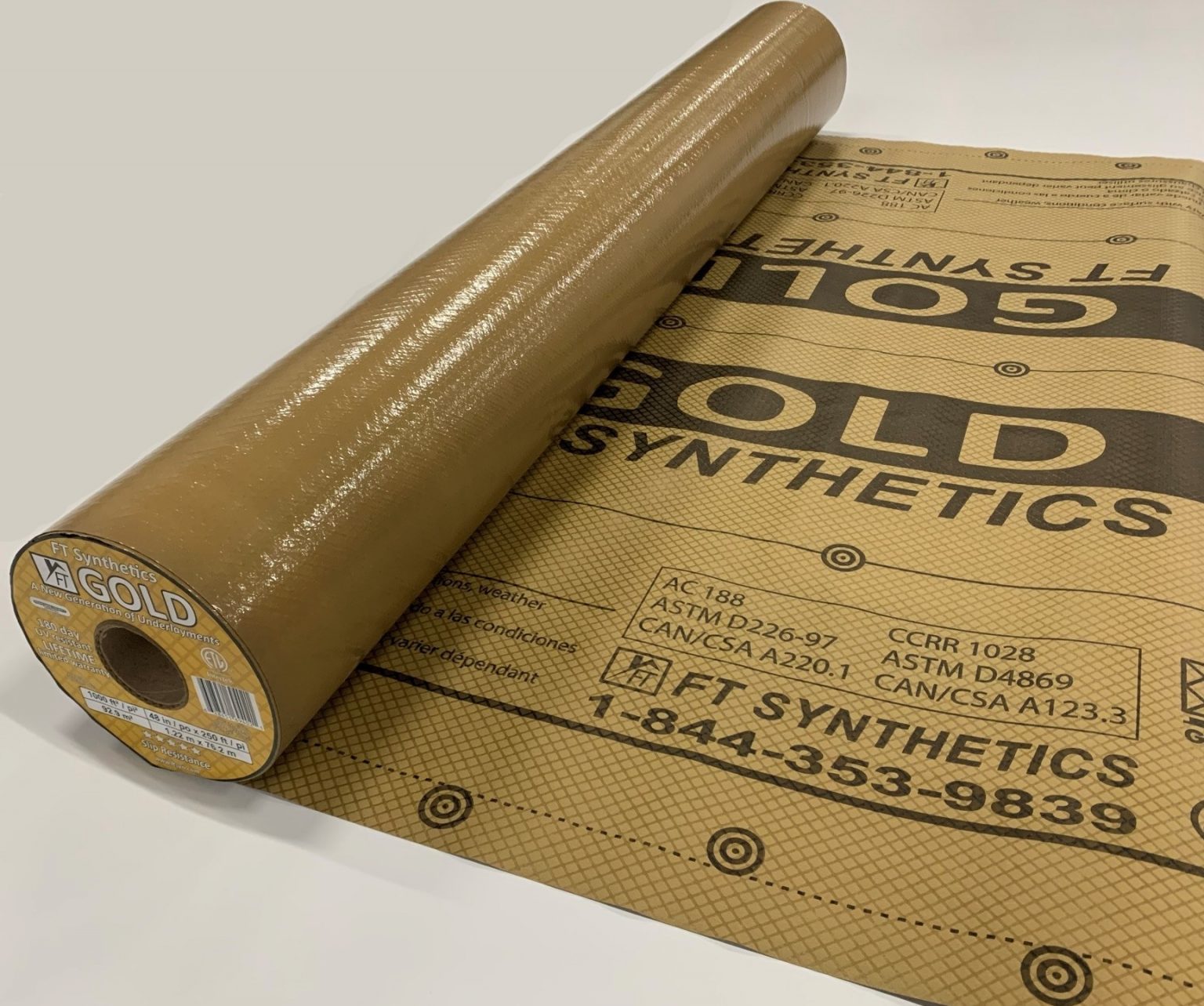 Whitewater Metals| Synthetic Underlayment, Lifetime